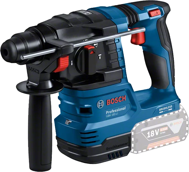Rotomartillo Inalambrico Con SDS Plus GBH 185-LI SB PED Marca Bosch ...